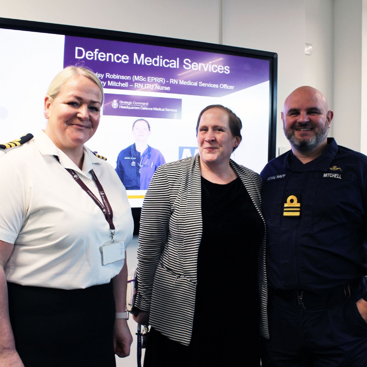 Scott Medical & Healthcare College - Students hear from Defence Medical ...