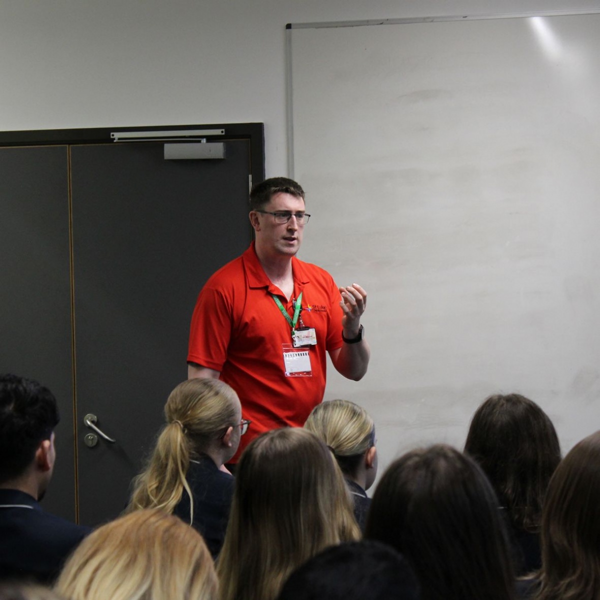 Scott Medical & Healthcare College - Students hear about end-of-life ...